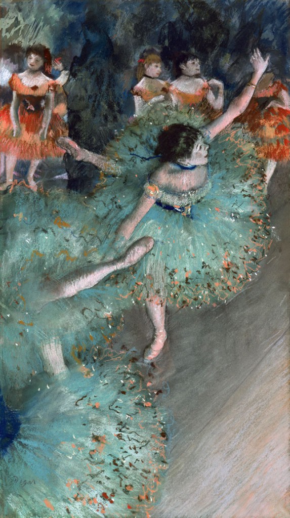 Ballerina verde (quadro famoso di Degas)