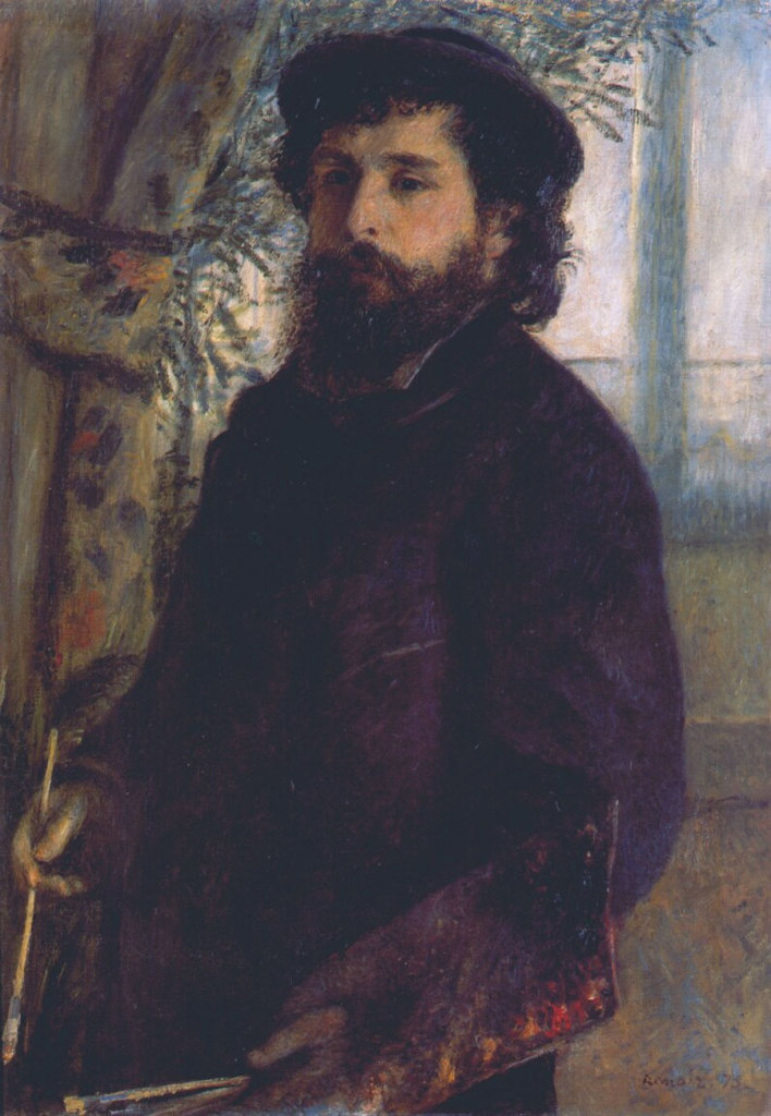 Ritratto di Claude Monet (opera di Renoir)