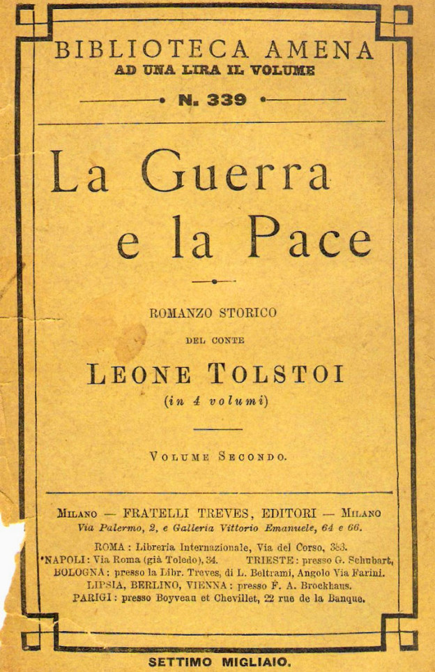 Guerra e pace (romanzo di Tolstoj): riassunto