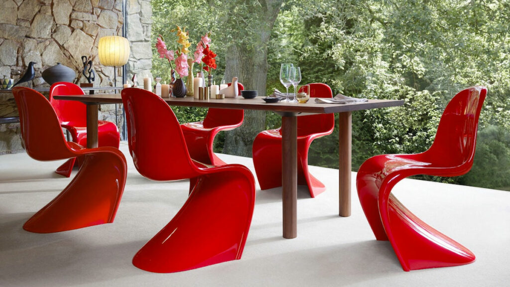Panton Chair (Sedia Panton), oggetto di design di Verner Panton