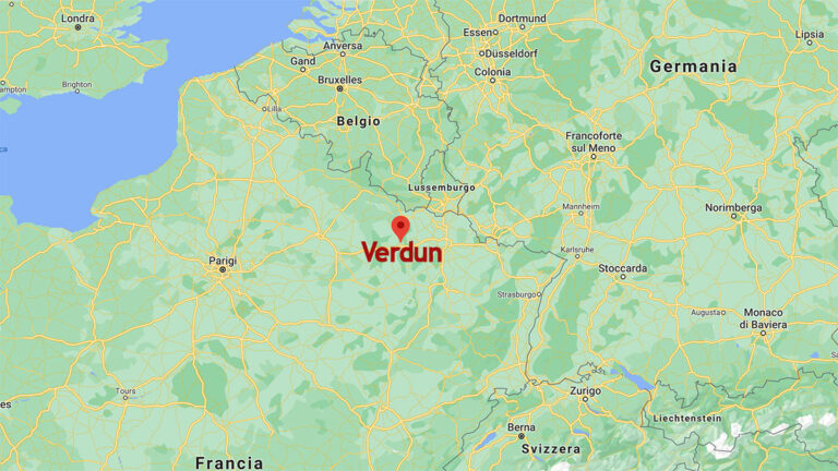 La battaglia di Verdun, riassunto