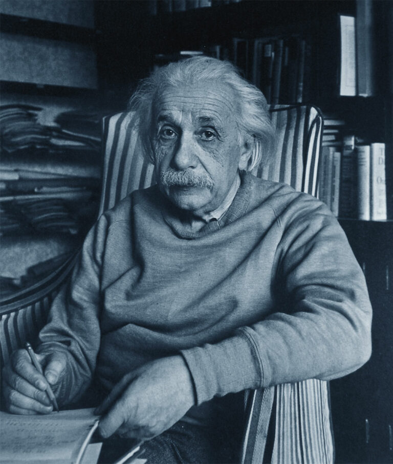 Albert Einstein fotografato da Alfred Eisenstaedt nel 1949