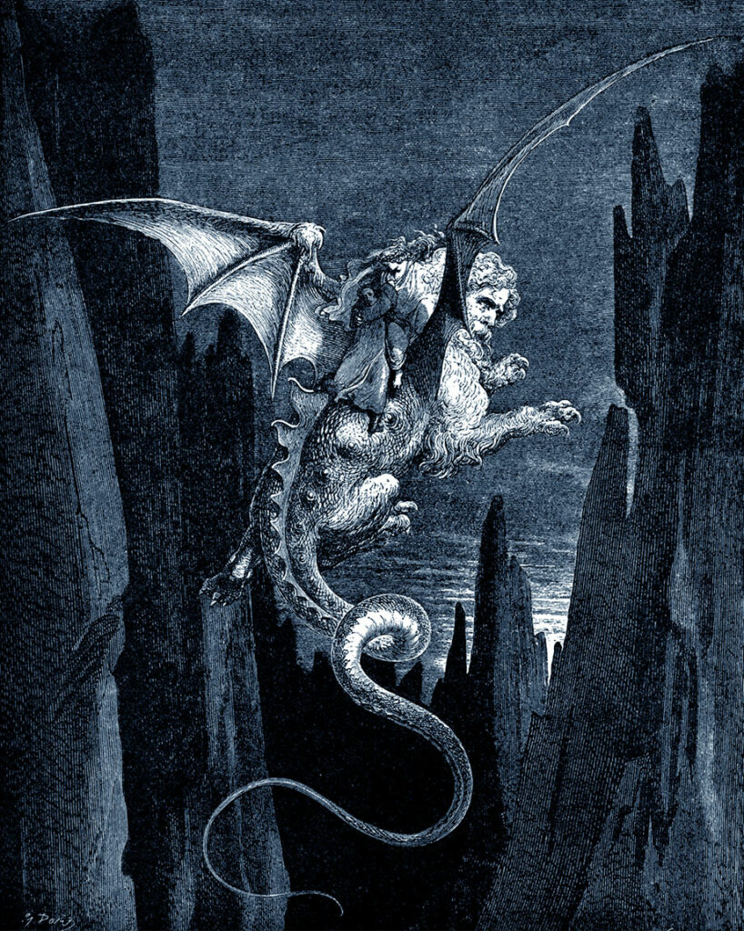 Gerione: il mostro della Divina Commedia e della mitologia greca