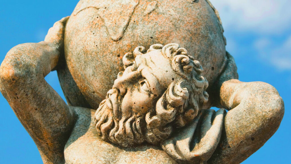 Atlante nella mitologia: riassunto