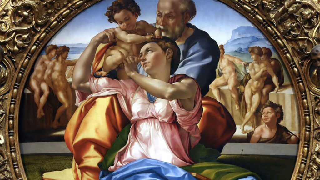 Tondo Doni di Michelangelo: storia e descrizione