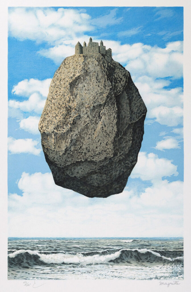 Il castello dei Pirenei: spiegazione del quadro di Magritte